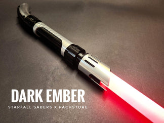 Starfall Sabers x Pachstore - DARK EMBER custom lightsaber saber NEW ...